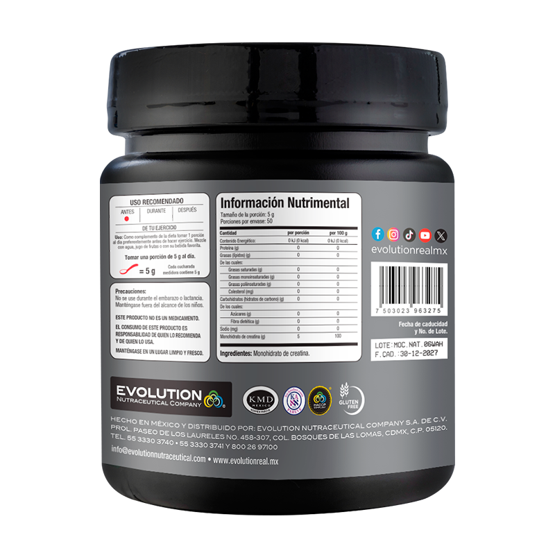 Creatina - EVOLUTION – Evolution Nutraceutical Company